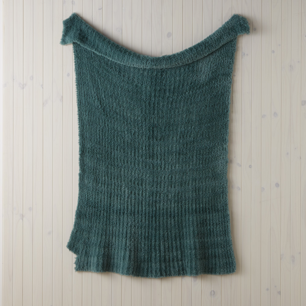 Munich Evergreen Feather Yarn Throw | Adairs
