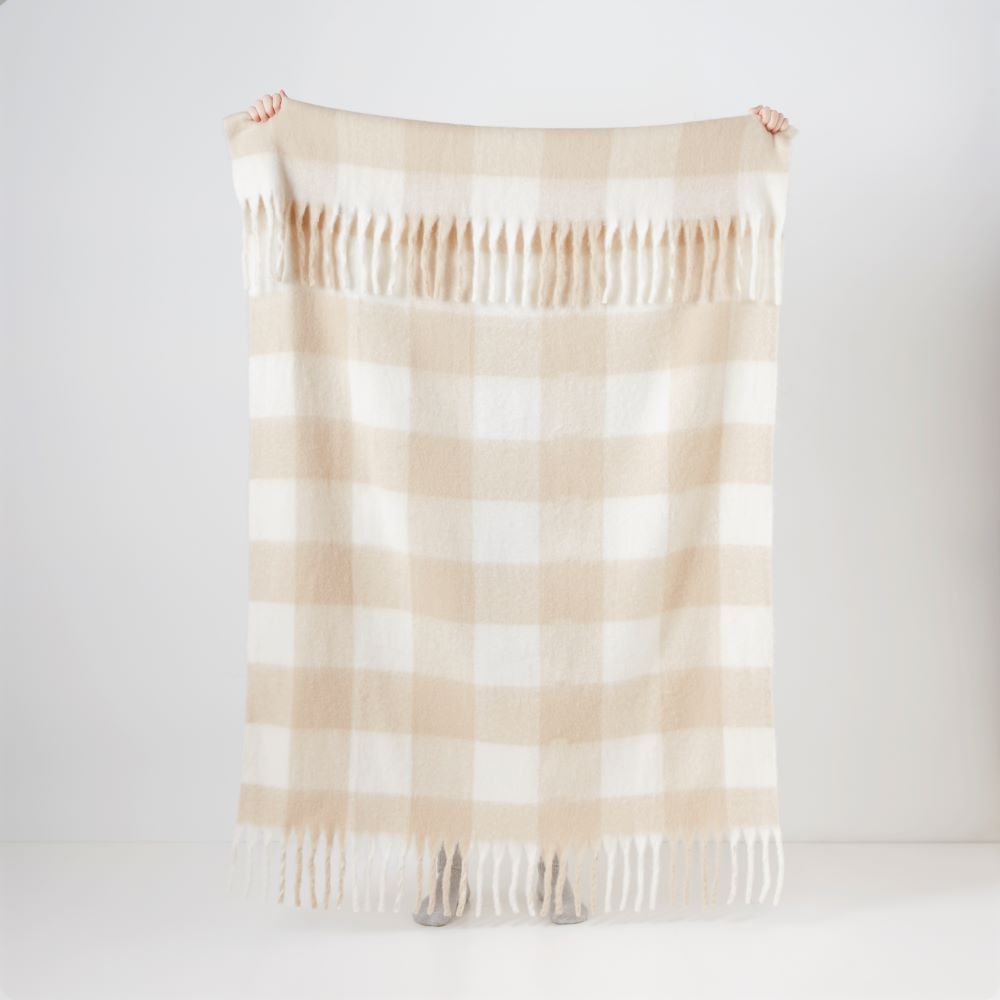 Michigan Natural Throw | Adairs