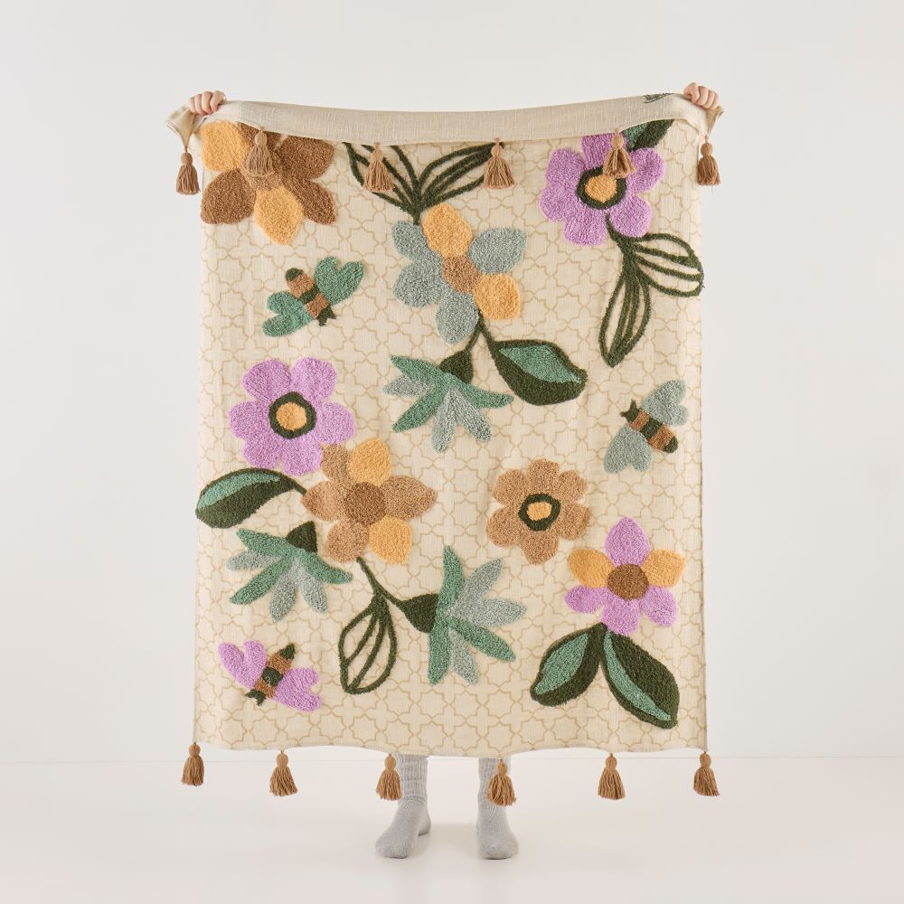 Geo Garden Earth Throw | Adairs