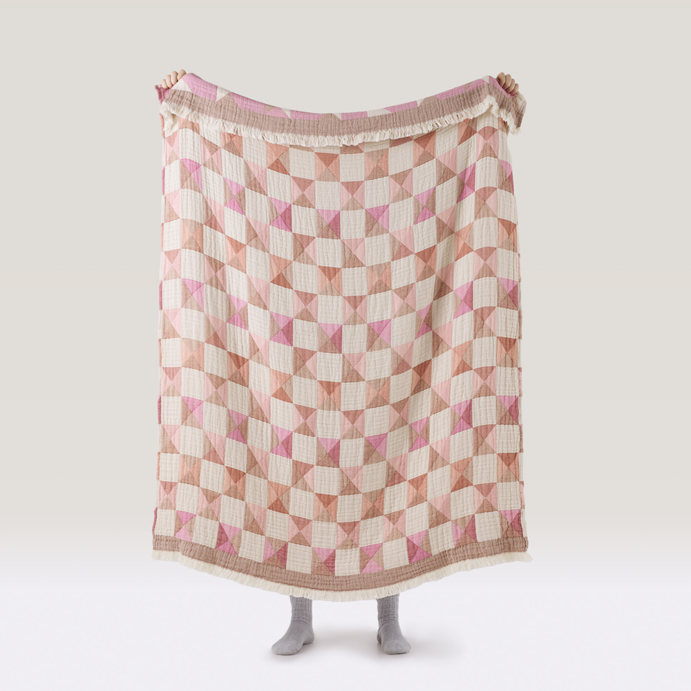 European Dora Earth Throw | Adairs