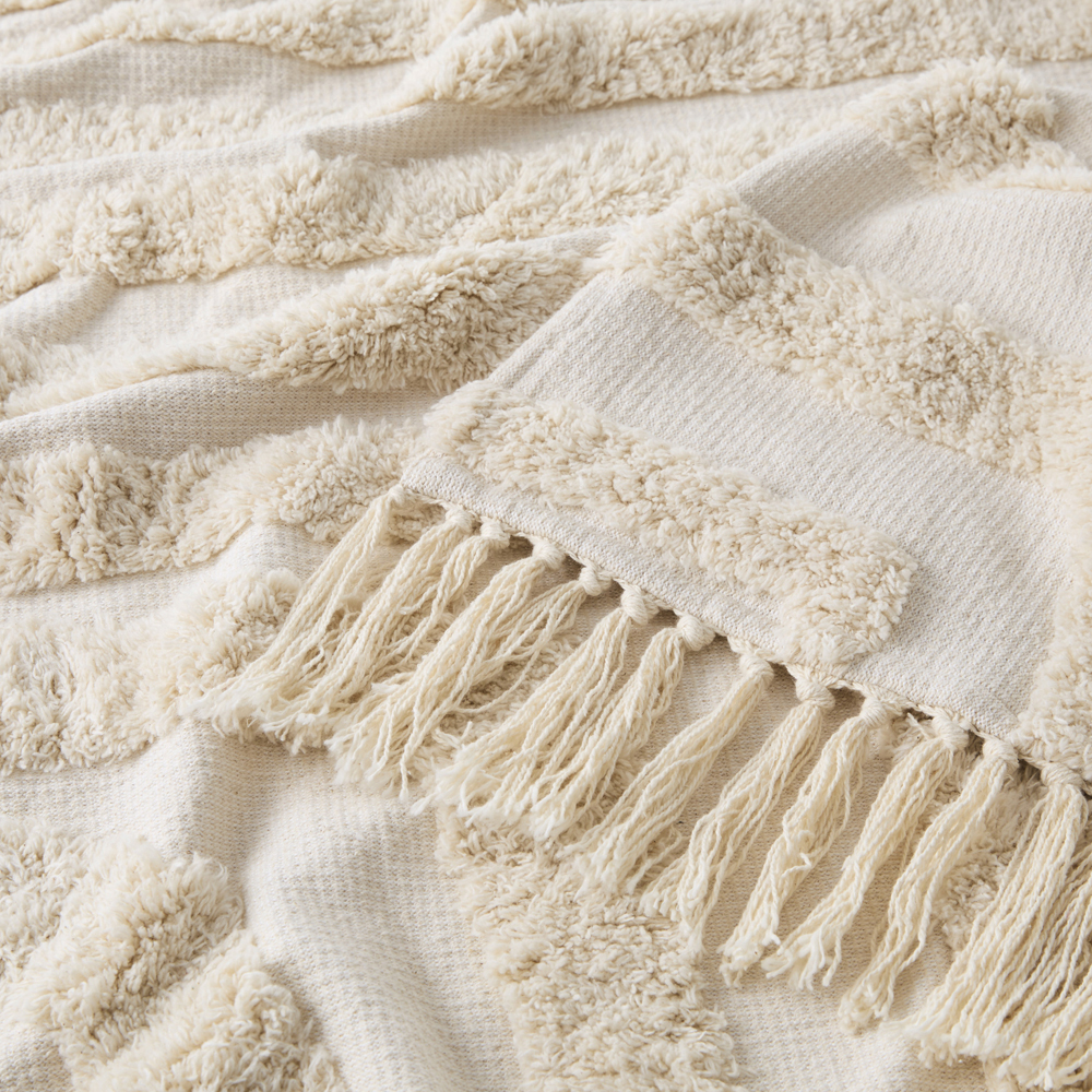 Elwood Natural Throw | Adairs