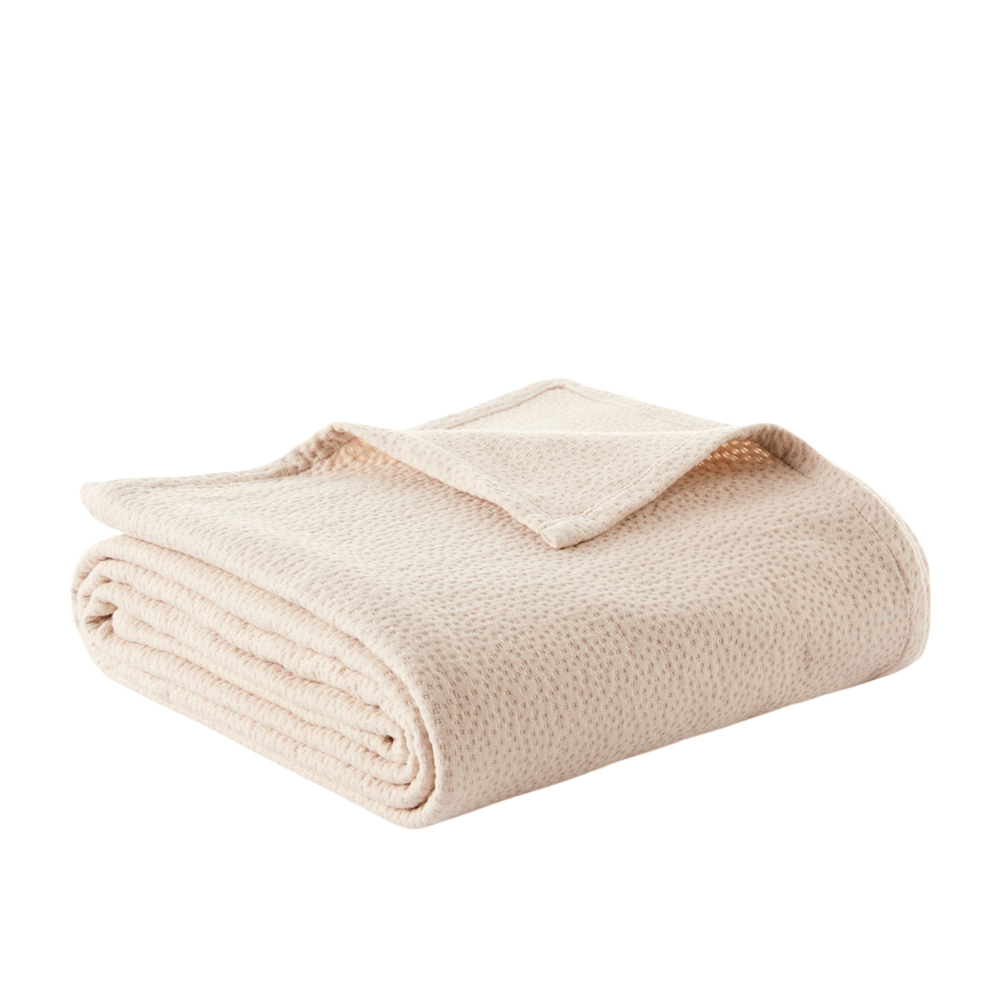 Bridget Stone Blanket | Adairs