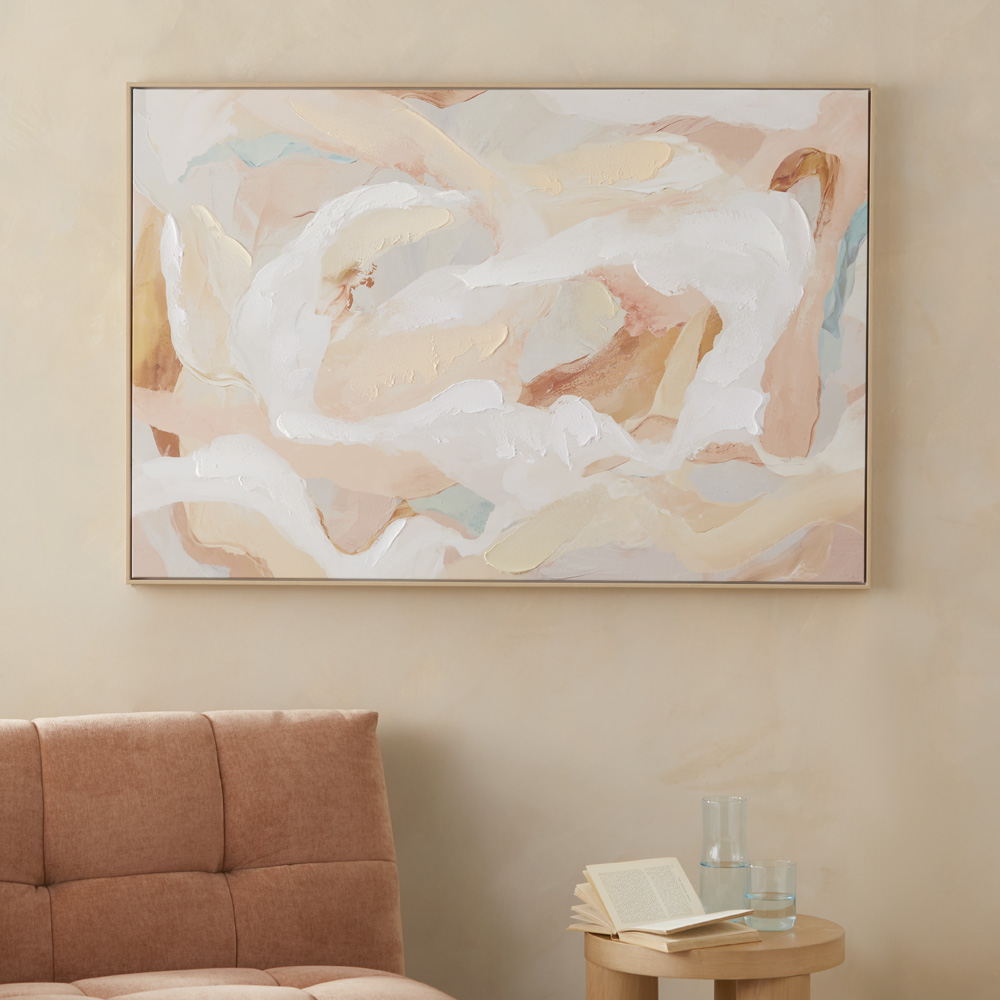 Oasis Swirl Canvas | Adairs