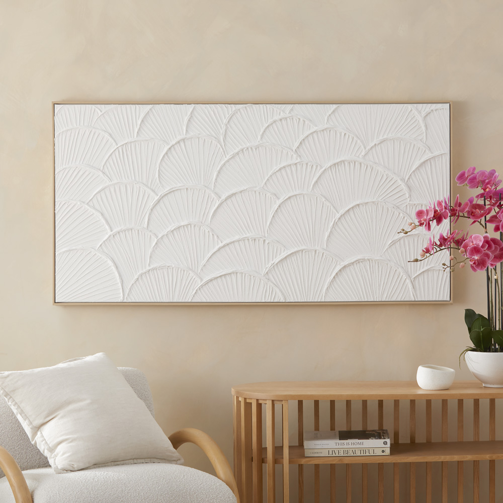 Moma Shell Canvas | Adairs