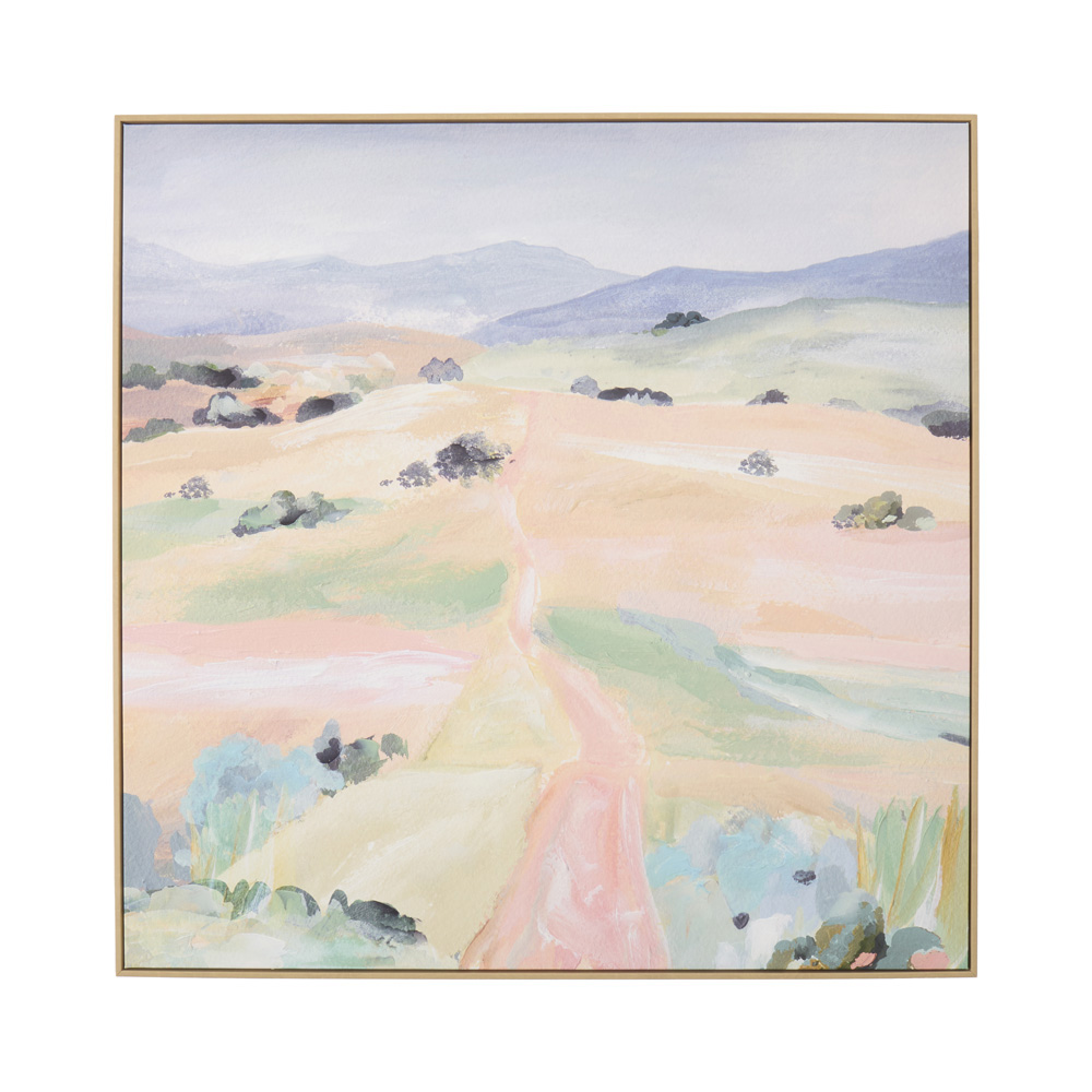 Bushlands Neutral Scape Canvas | Adairs