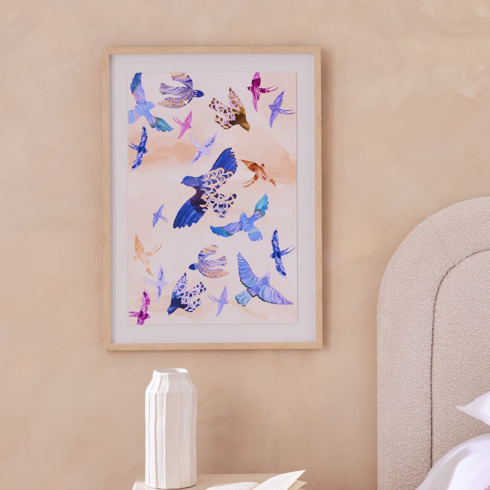 Birdhouse Take Flight Wall Art | Adairs