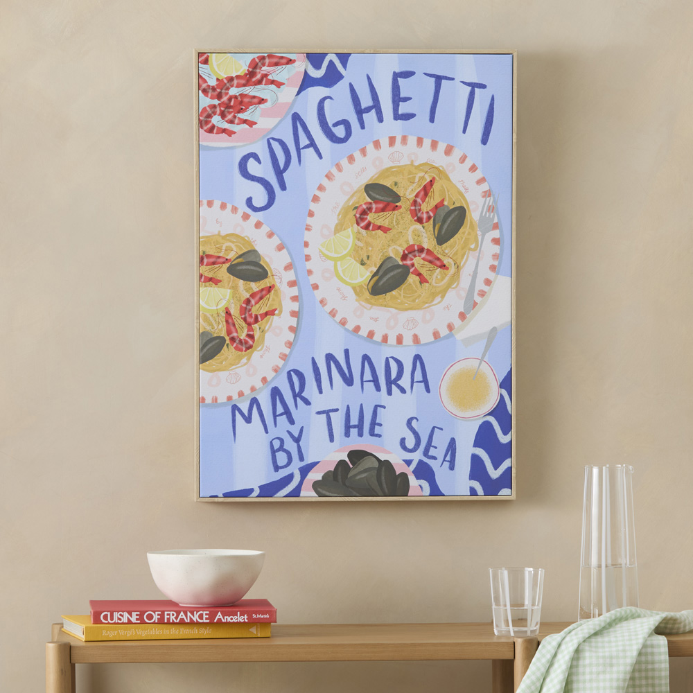 Foodies Spaghetti Wall Art | Adairs