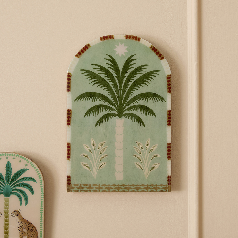 Amazon Large Paradiso Palm Timber Wall Art | Adairs