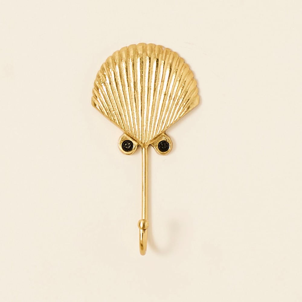 Brass Shell Wall Hook | Adairs