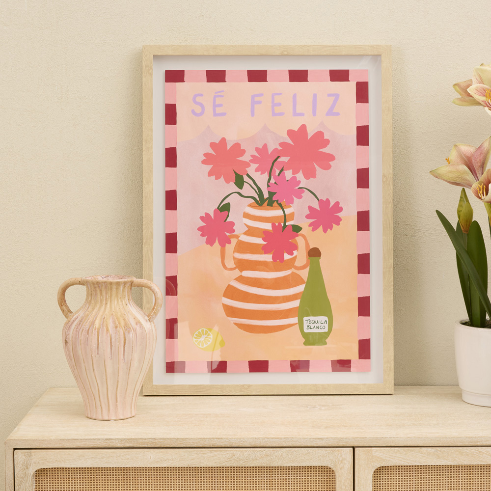 Le Fiesta Se Feliz Wall Art | Adairs