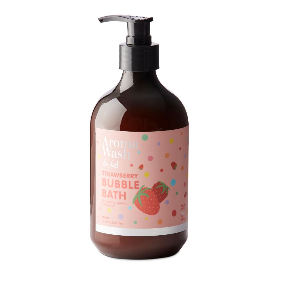 Aroma Wash - Strawberry Bubble Bath 500ml | Adairs