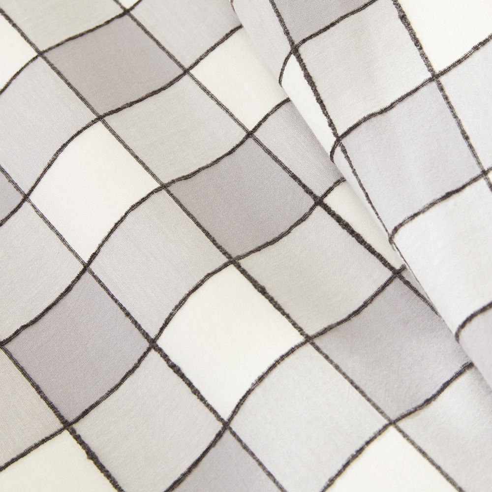 Adairs Kids - Carter Grey Check Quilt Cover Set | Adairs