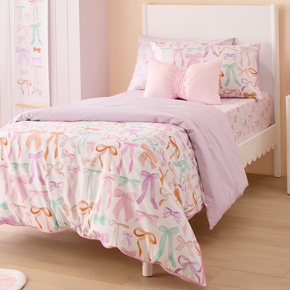 Pretty Bows Multi Quilt Cover Set | Adairs