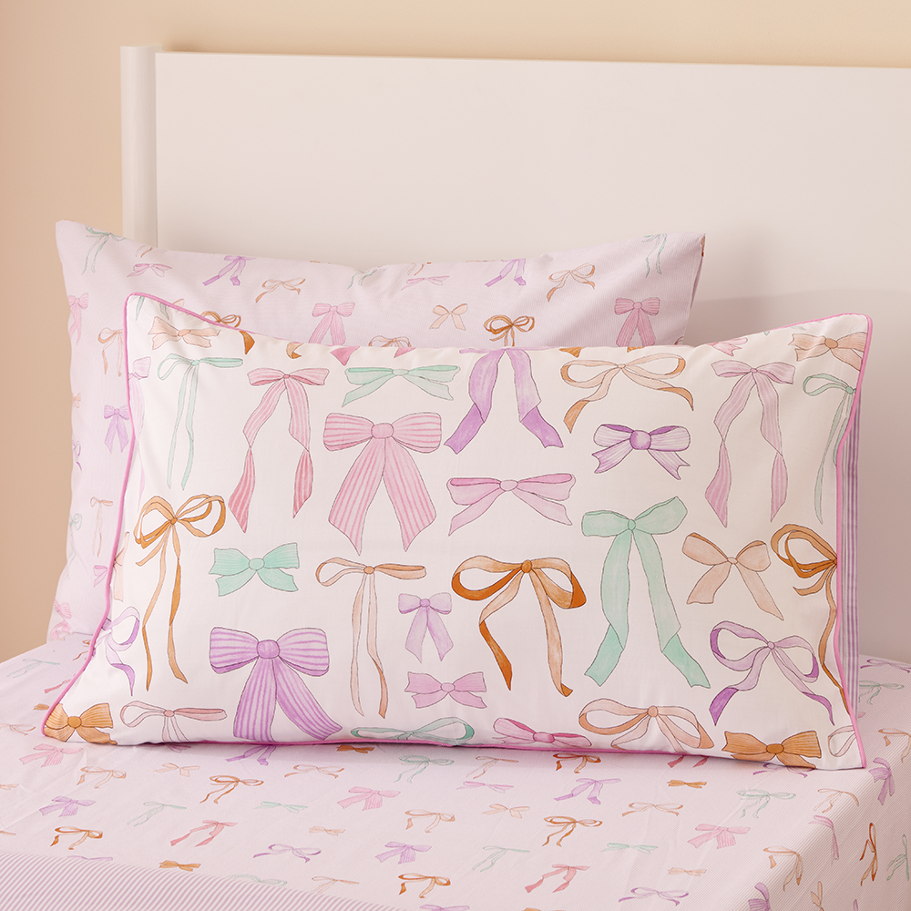 Pretty Bows Multi Quilt Cover Set | Adairs