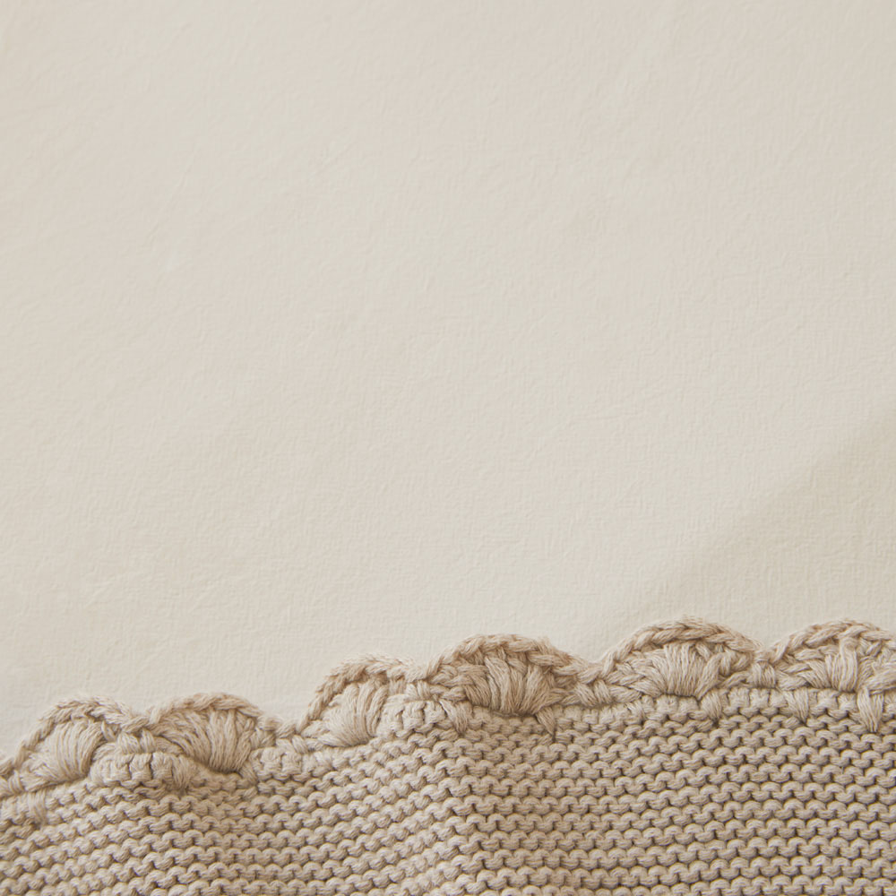 Adairs Baby - Stonewashed Cotton White Pebble Fitted Sheets Pack of 2 ...