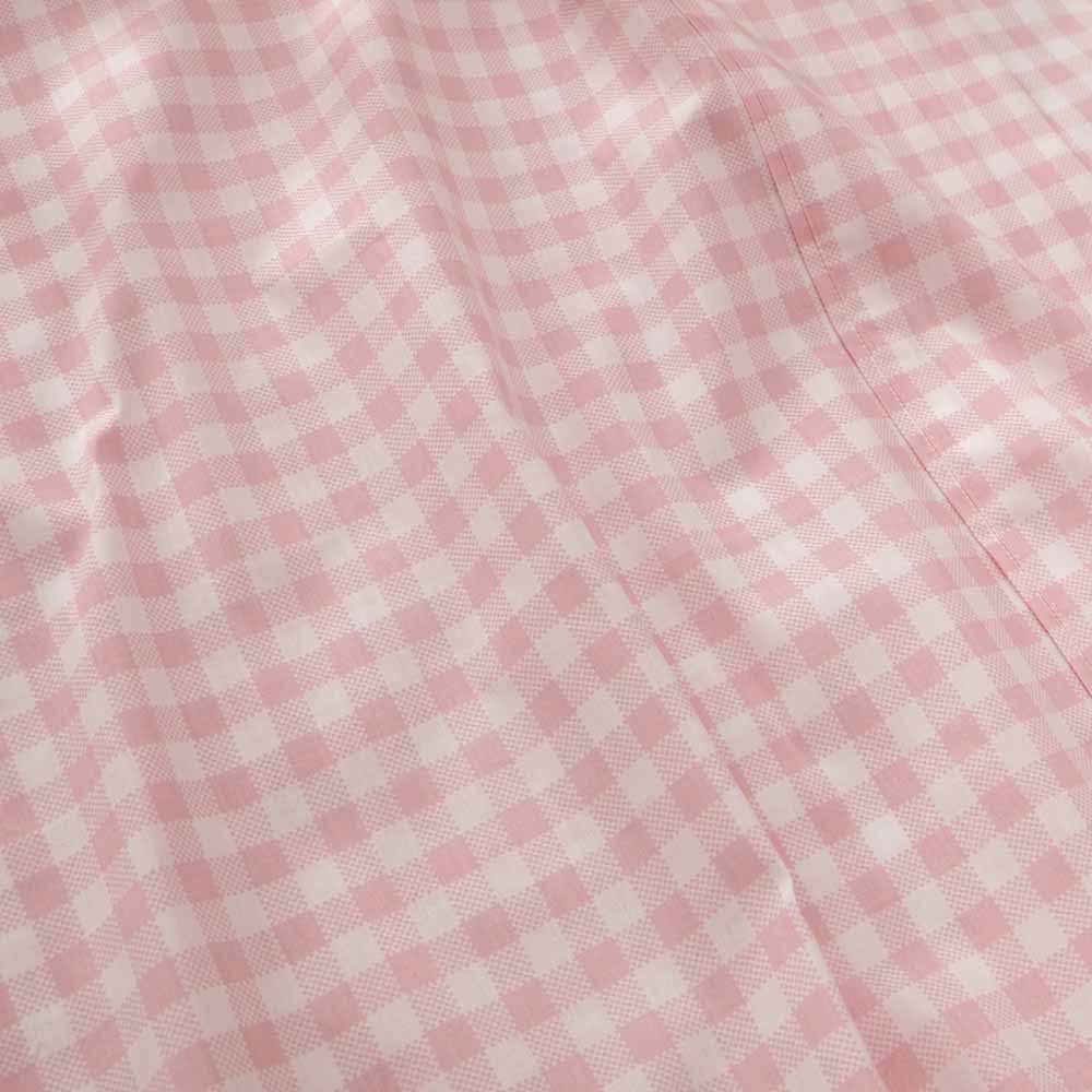 Adairs Kids - Rylee Ballet Pink Gingham Sheet Set | Adairs