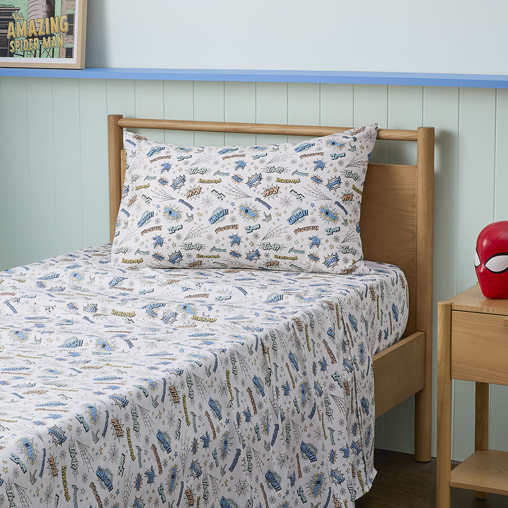 Adairs Kids - Marvel The Adventures of Spider-Man Multi Sheet Set | Adairs