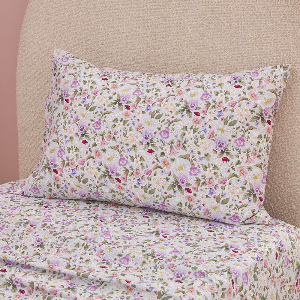 Adairs Kids - Fleur Harris Fairyland Garden Ditzy Multi Sheet Set | Adairs