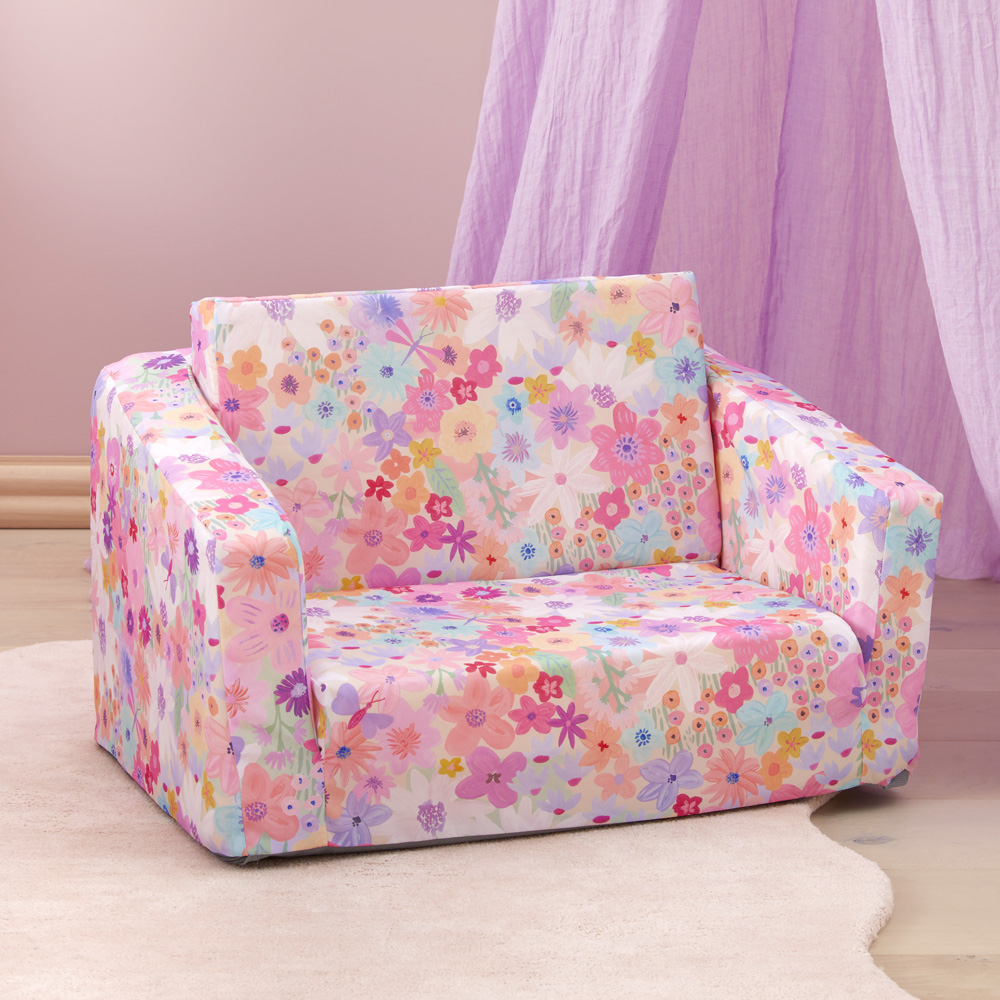 Adairs Kids - Flora Bright Flip Out Sofa | Adairs