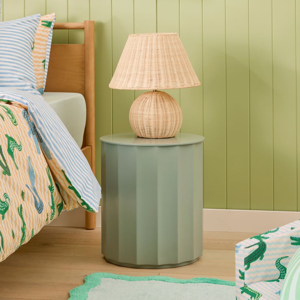 Adairs Kids - Frankie Sage Side Table | Adairs