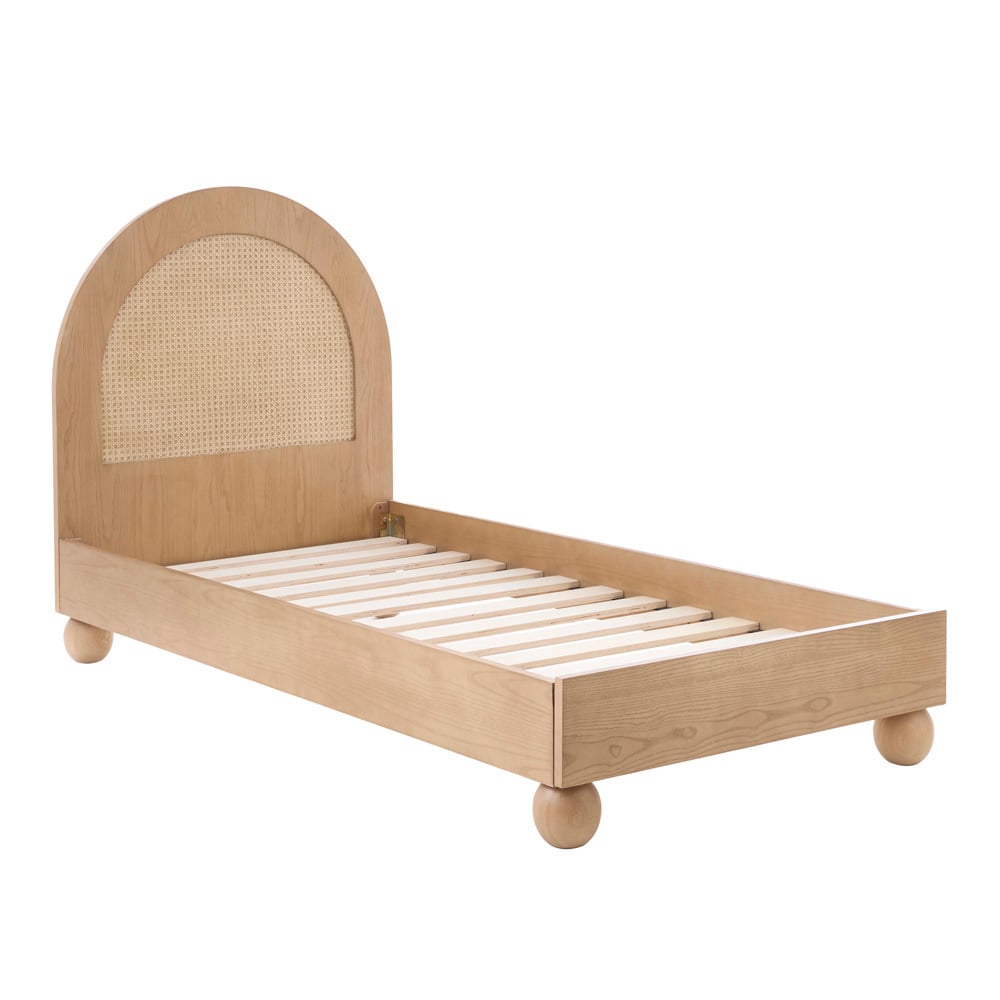 Adairs Kids Beau Natural Rattan Bed Adairs