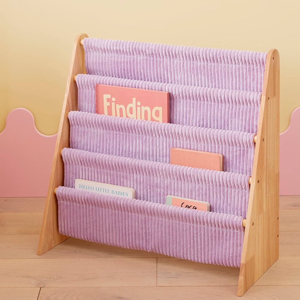 Adairs Kids - Kai Lilac Cord Bookshelf | Adairs