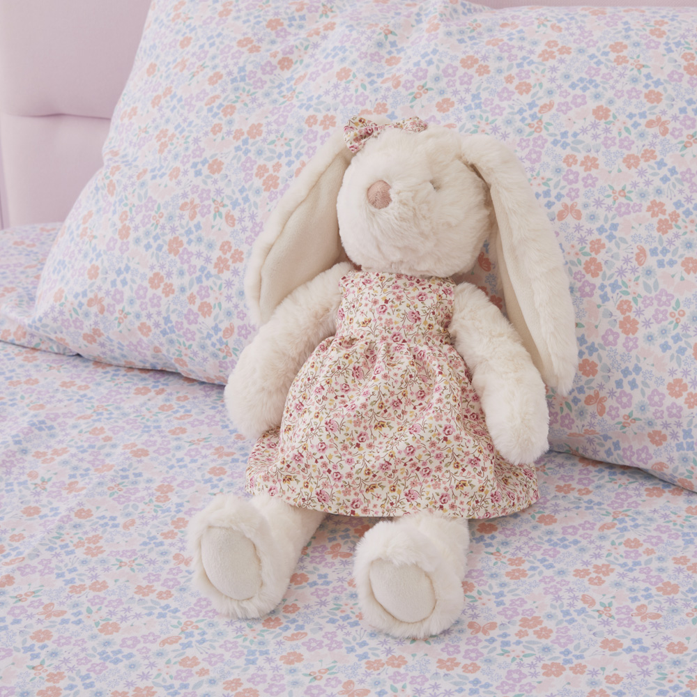 Adairs Kids - Millicent Flower Bunny Keepsake Toy | Adairs