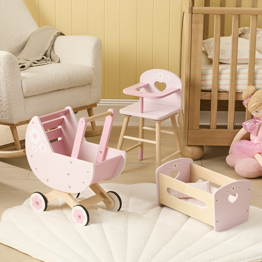 Adairs Kids - Lilly's Doll Play Pram | Adairs