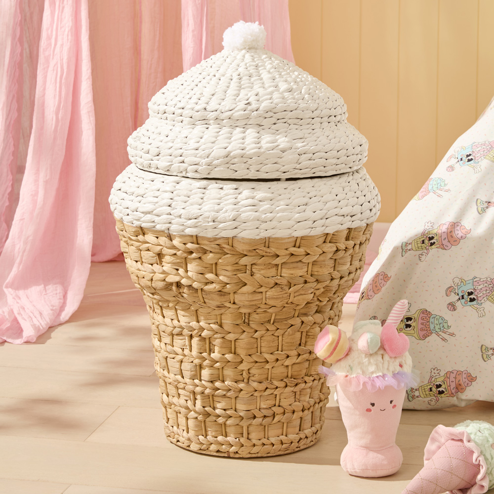 Adairs Kids - Painted Ice Cream Storage Basket | Adairs