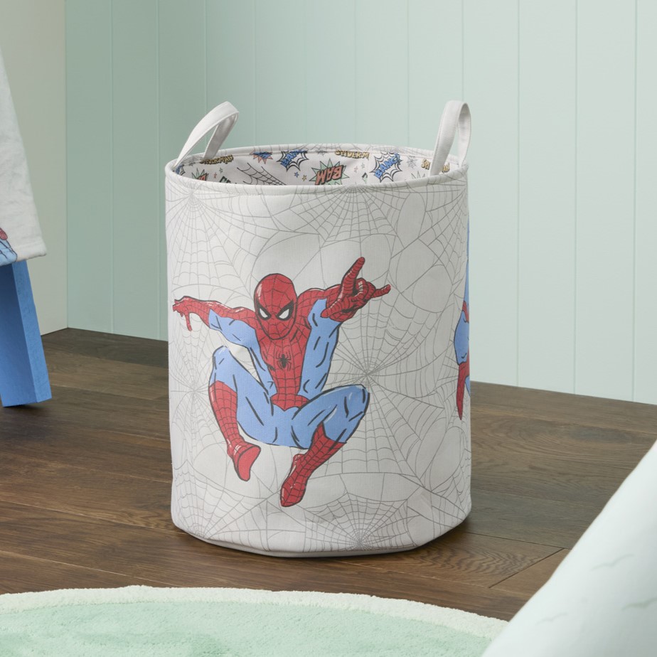 Marvel Spider-Man Spider Sense Printed Basket | Adairs