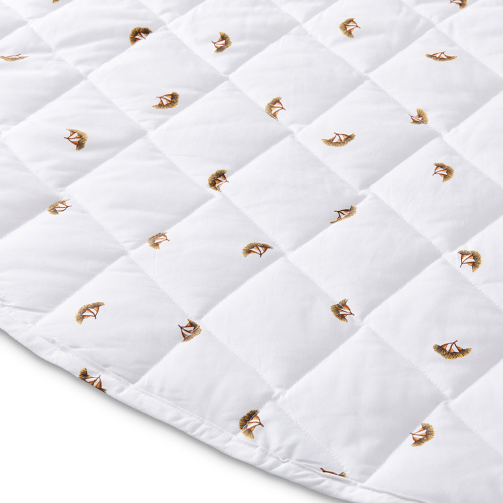 Adairs Kids - Gumnut Gully White Quilted Printed Play Mat | Adairs