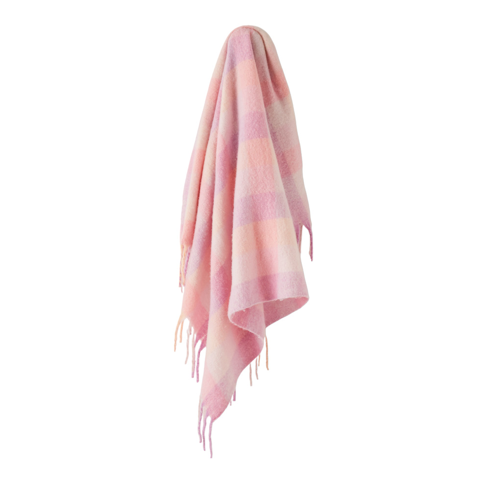 Adairs Kids - Fuzzy Sunset Check Throw | Adairs