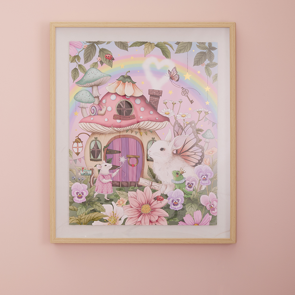 Adairs Kids - Fleur Harris Fairyland Wall Art | Adairs