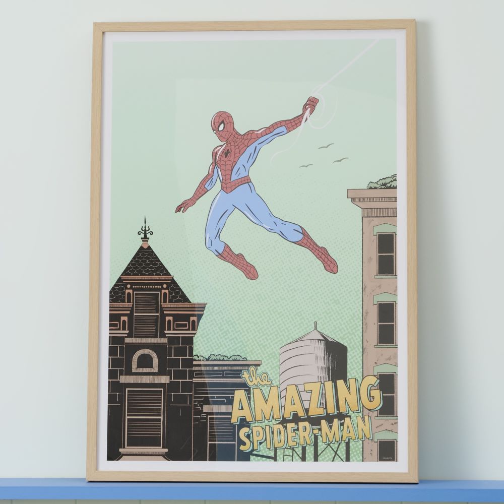 Adairs Kids - Marvel Spider-Man Spider Sense Wall Art | Adairs
