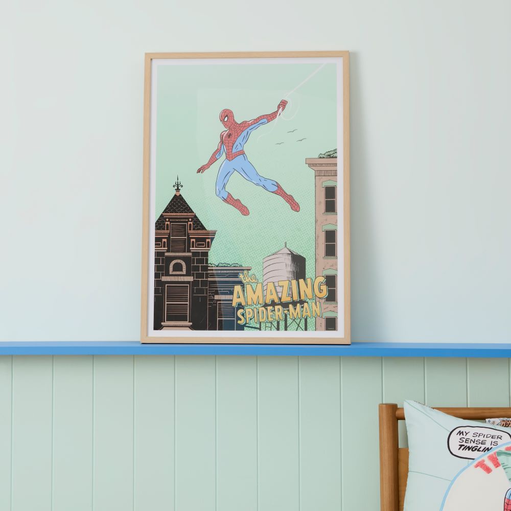 Adairs Kids - Marvel Spider-Man Spider Sense Wall Art | Adairs