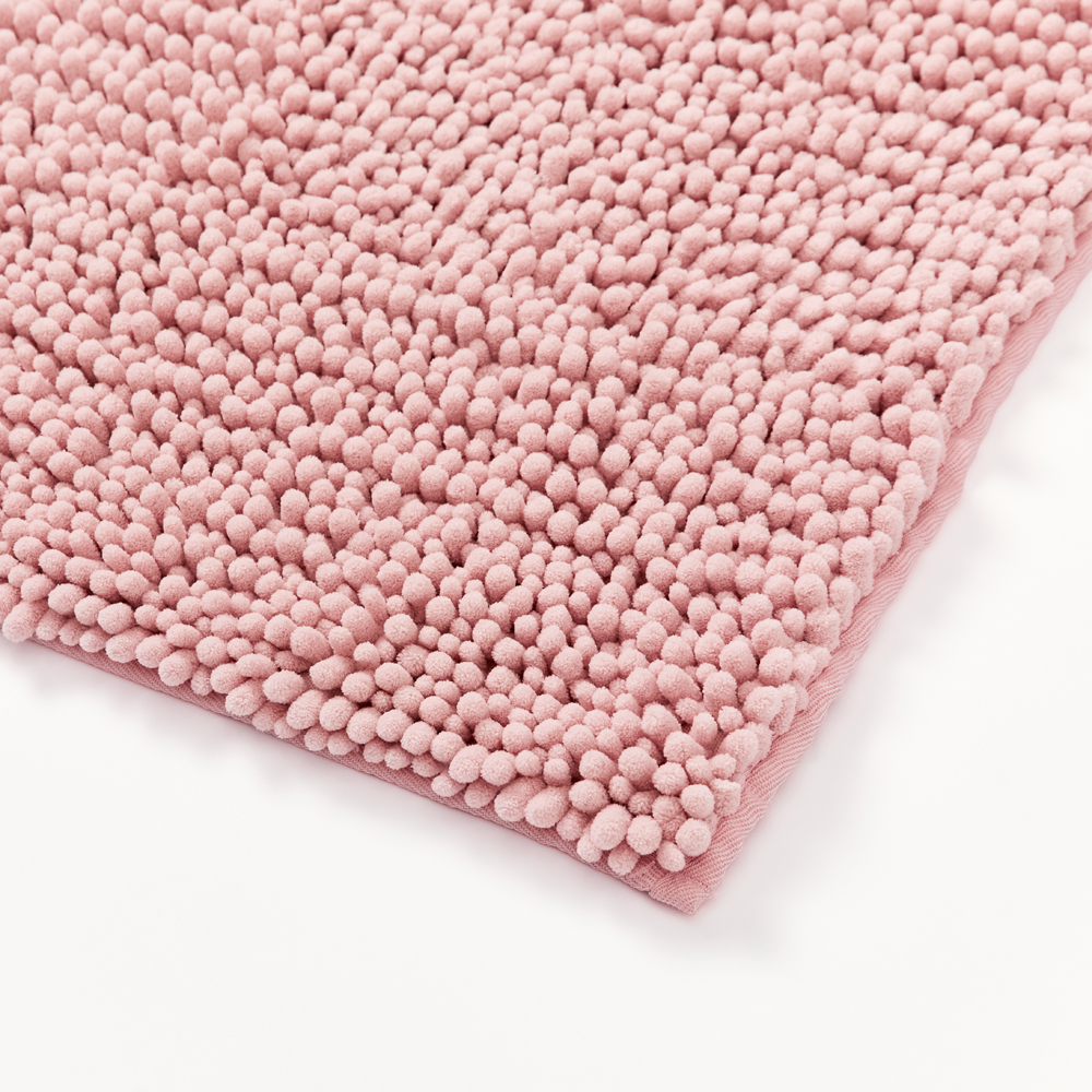 Microplush Pink Blossom Bobble Bath Mat | Adairs