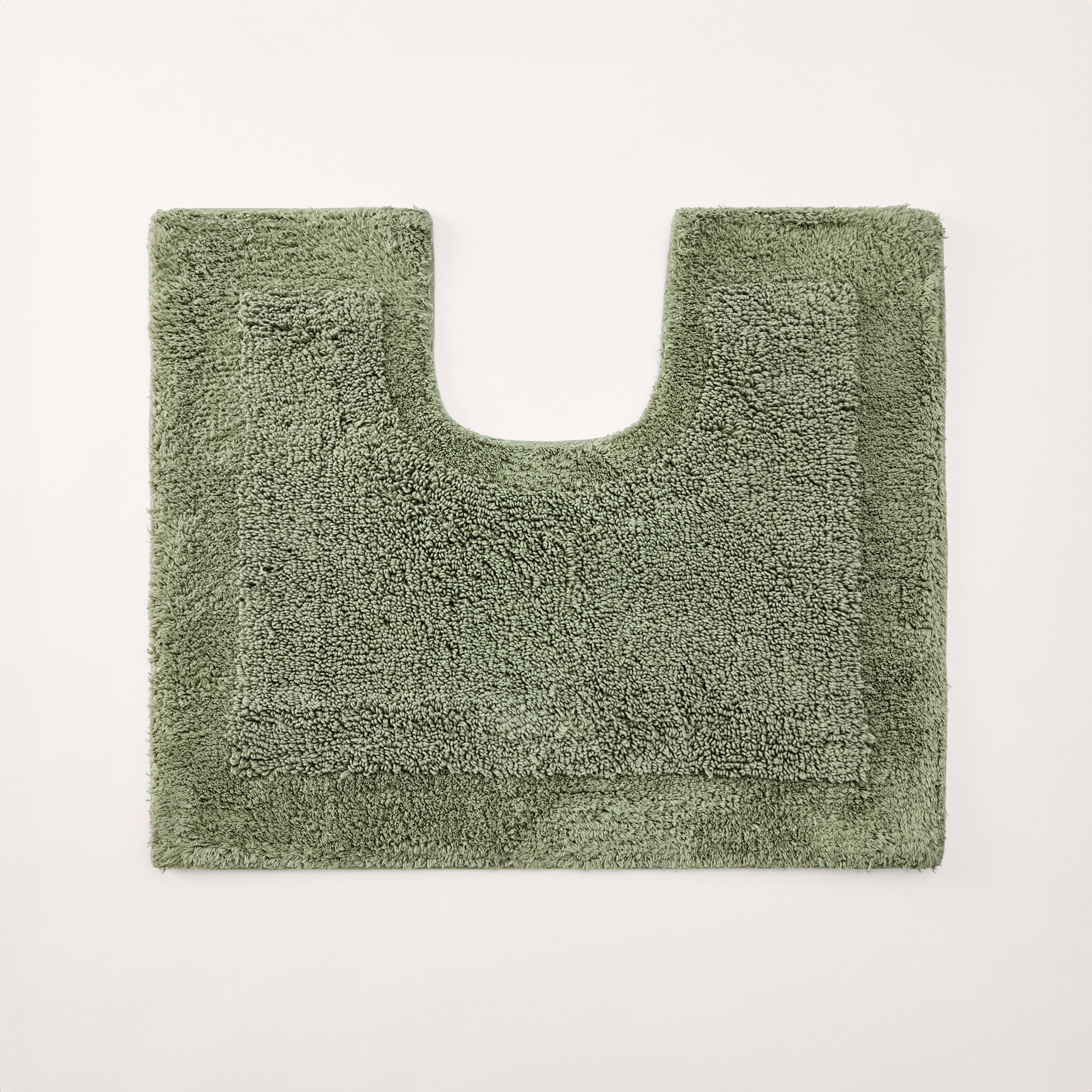 Nicola Moss Combed Cotton Contour Mat | Adairs