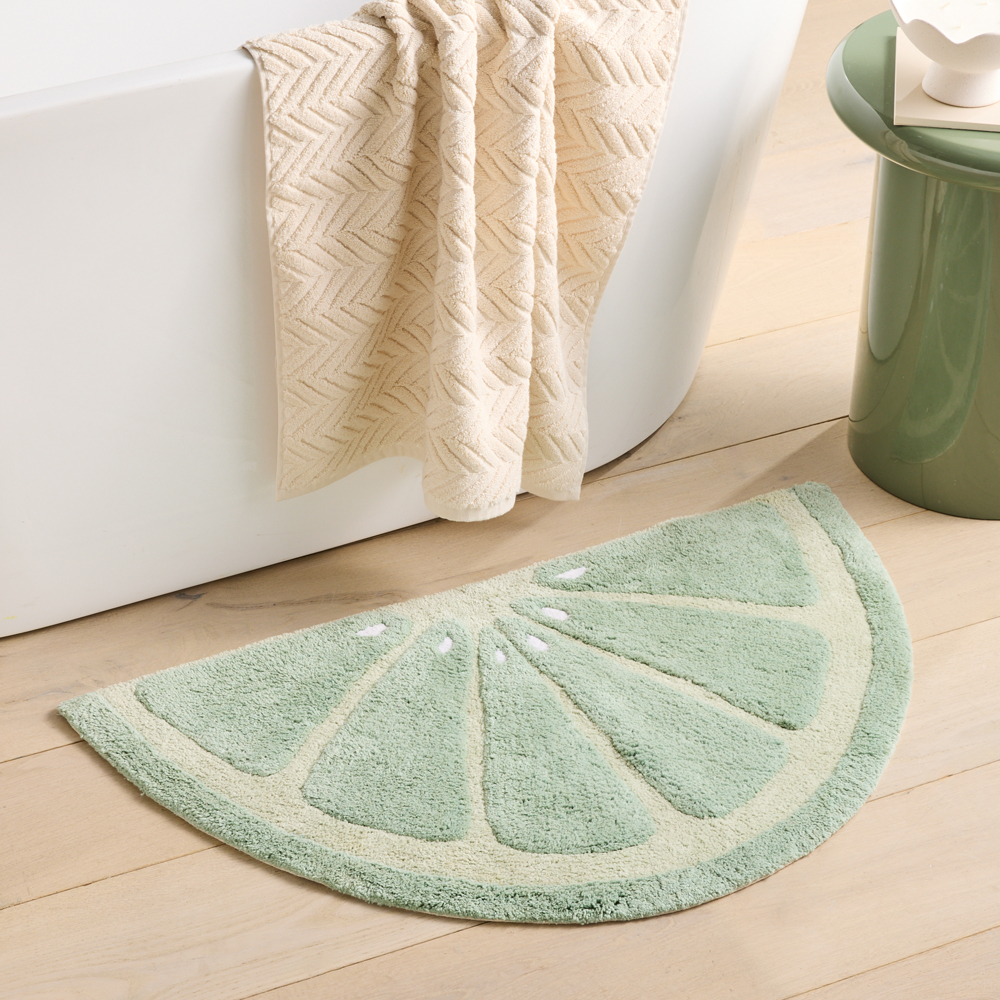 Citrus Lime Bath Mat | Adairs