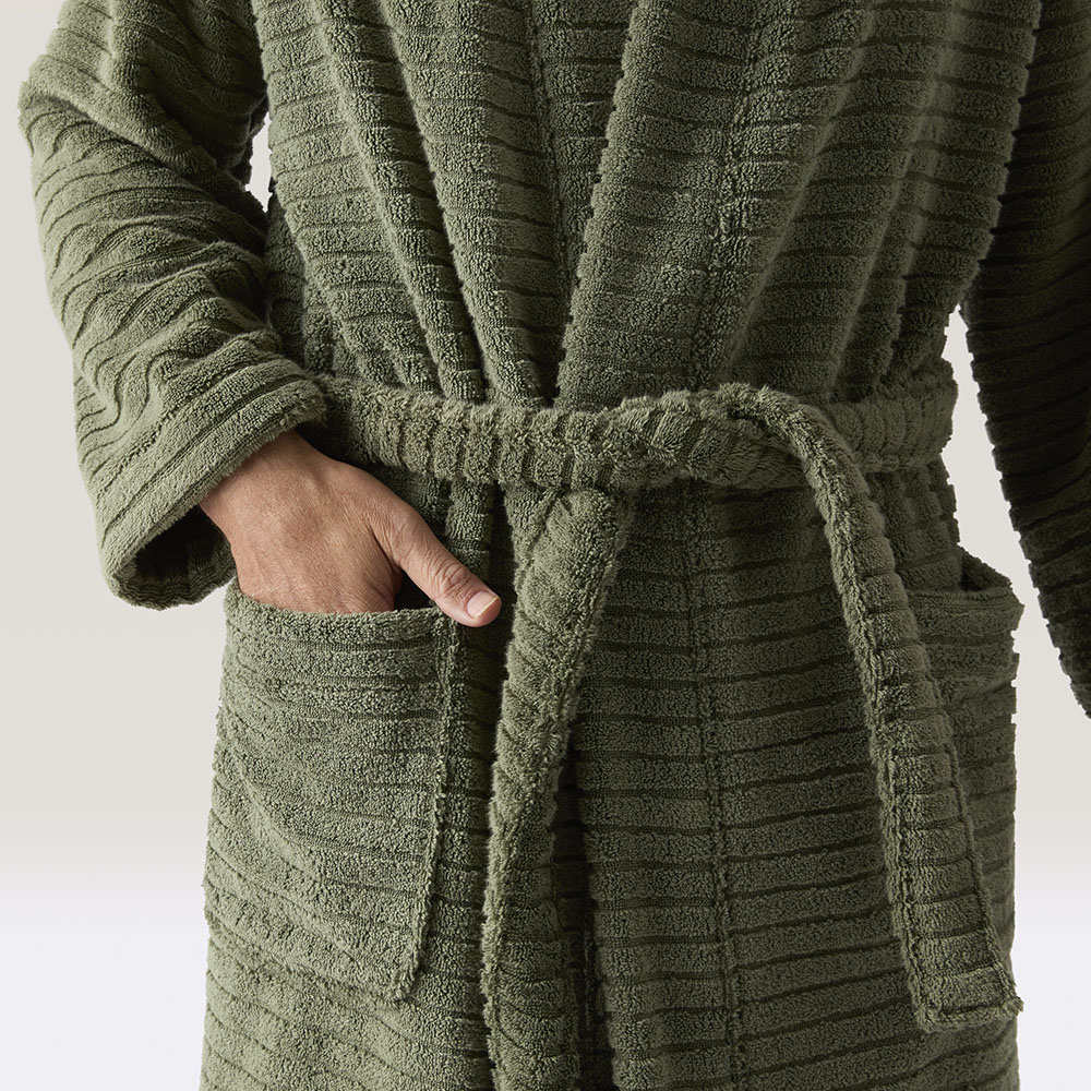 Miller Moss Australian Cotton Bath Robe | Adairs