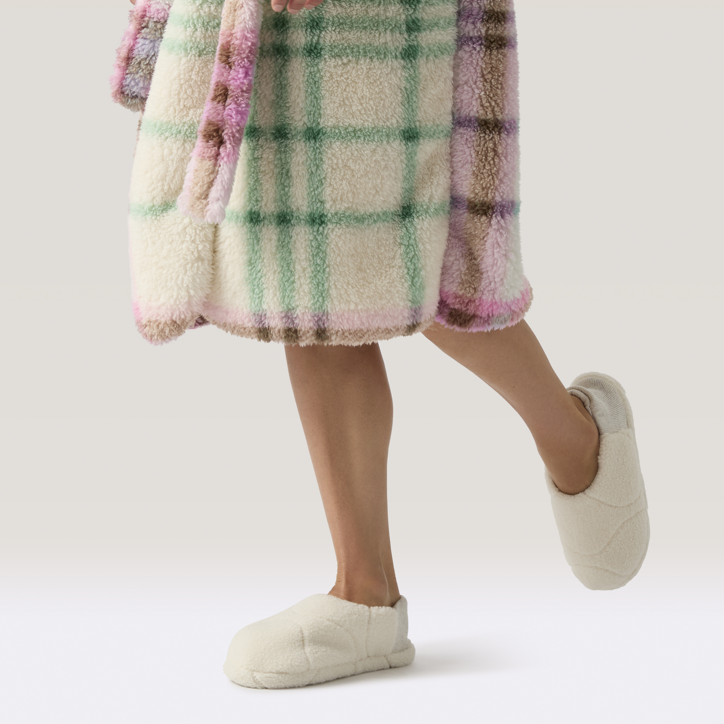 Cosy Natural Mule Slipper | Adairs