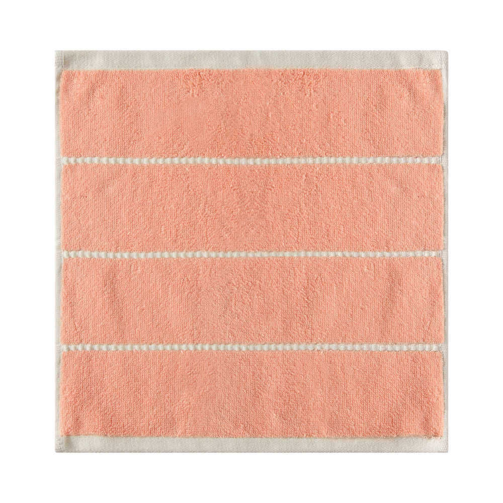 Bethany Coral Stripe Face Washer 3 Pack | Adairs