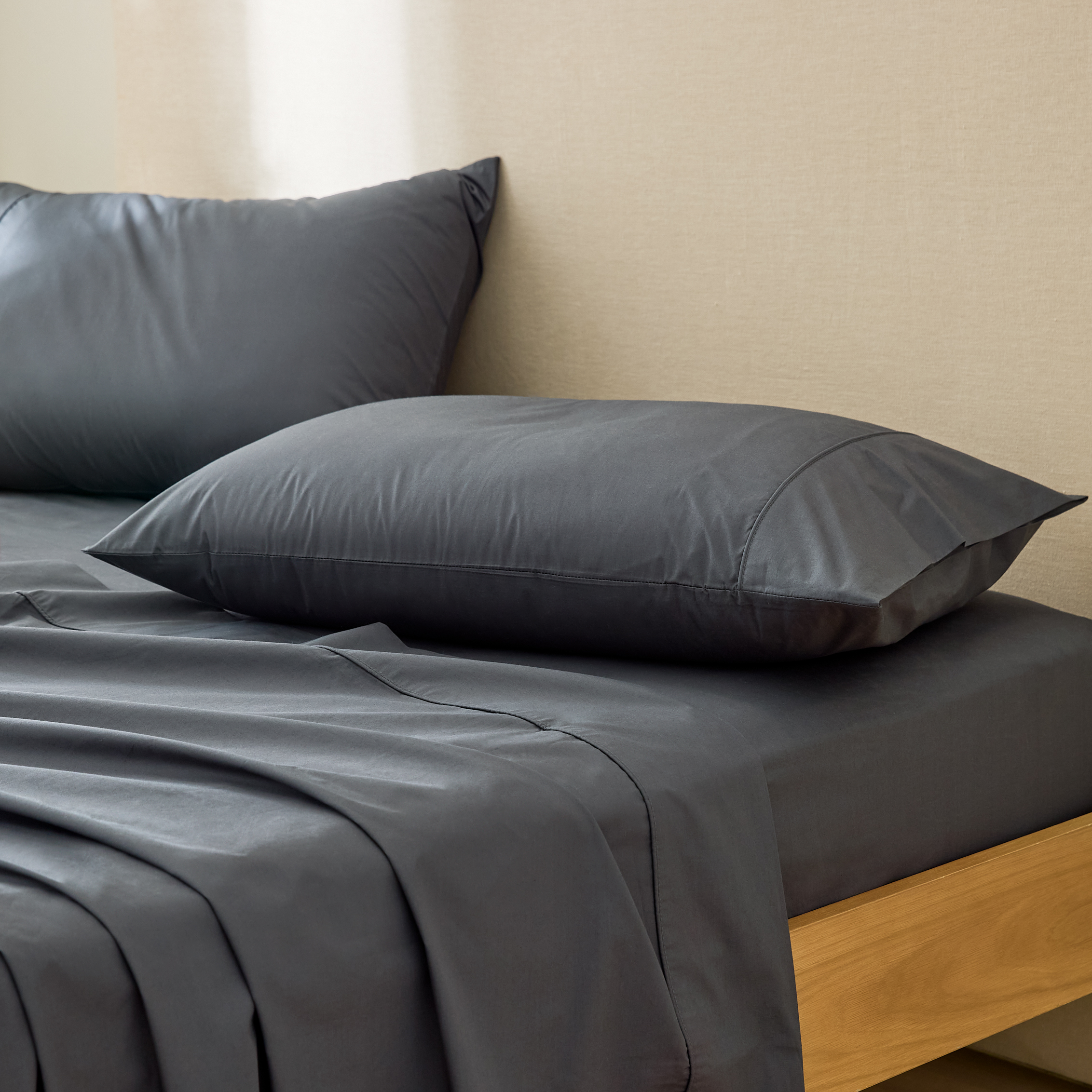 Fresh Coal Sheet Set | Adairs