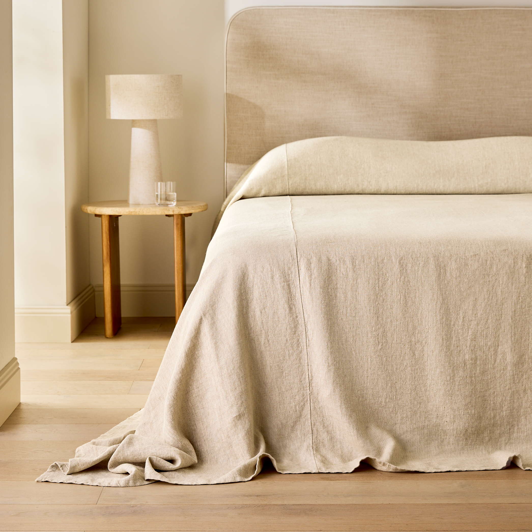 Vintage Washed Linen Bedcover | Adairs