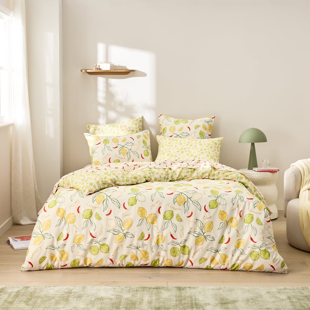 Sweet Dreams Cin Cin Lemon Quilt Cover Set + Separates | Adairs