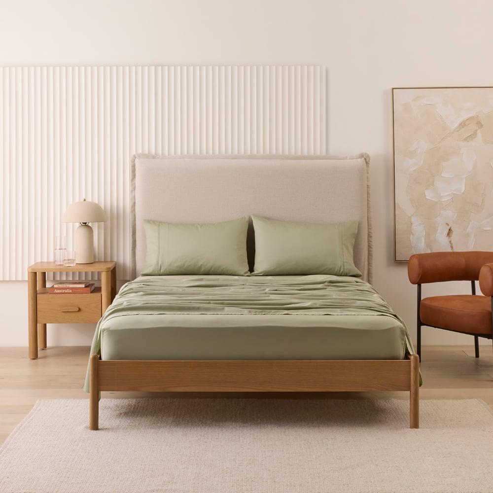 Worlds Softest Cotton Fern Sheet Set | Adairs