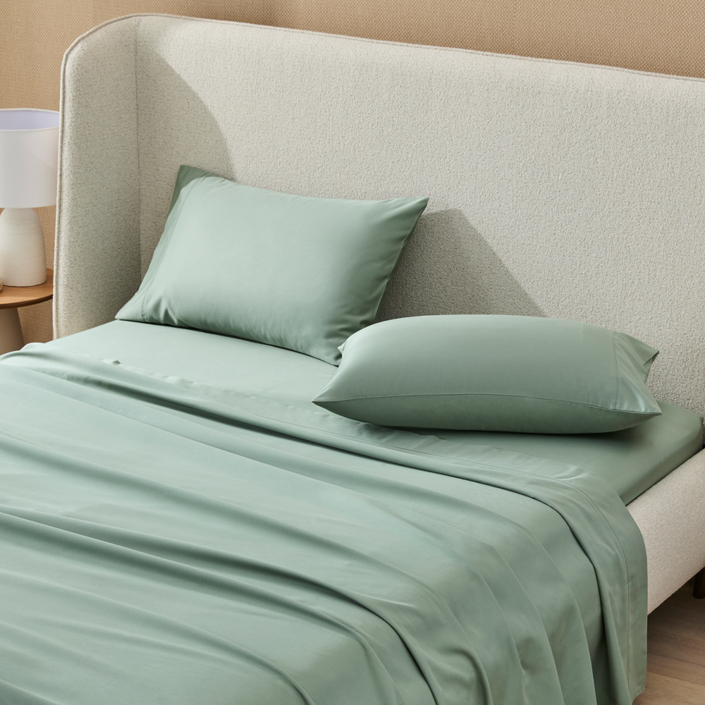 Egyptian Cotton Eucalyptus Sheet Set | Adairs