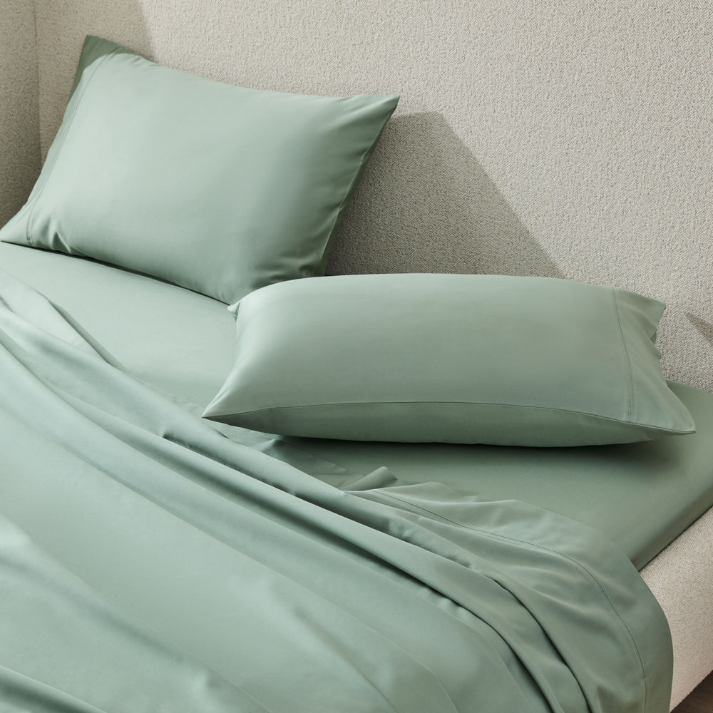 Egyptian Cotton Eucalyptus Sheet Set | Adairs