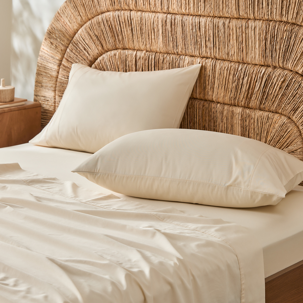 Worlds Softest Cotton Undyed Sheet Set | Adairs