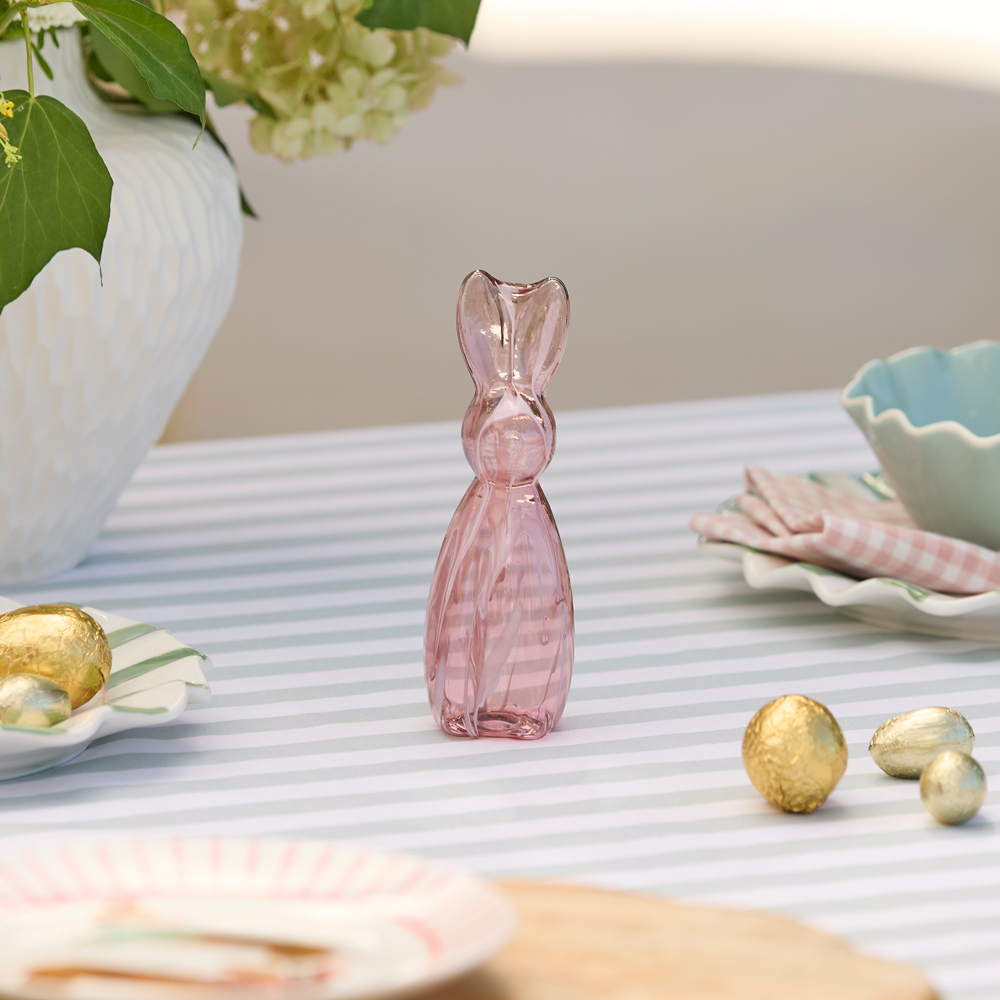 Pink Glass Bunny | Adairs