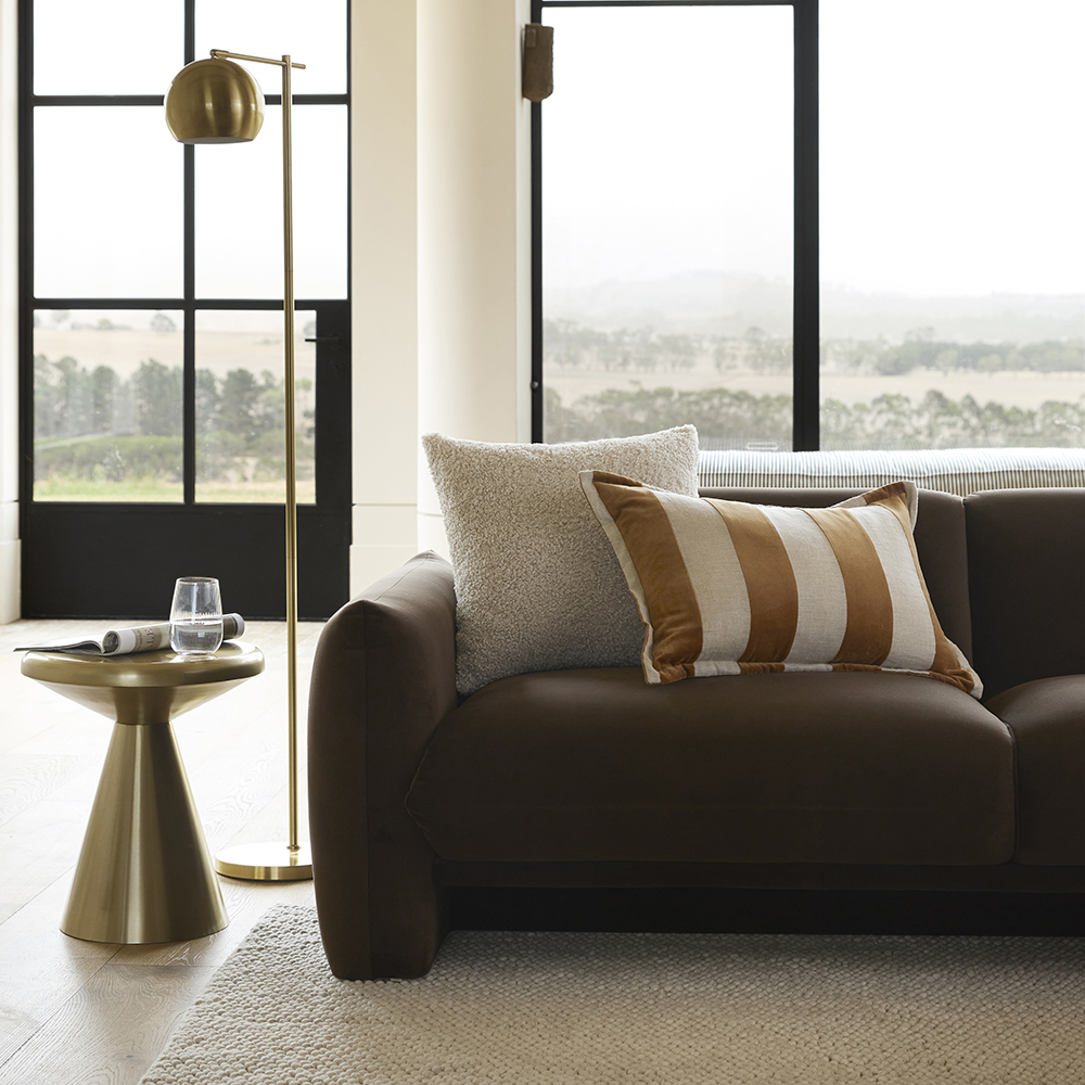 Penelope Gold Side Table | Adairs